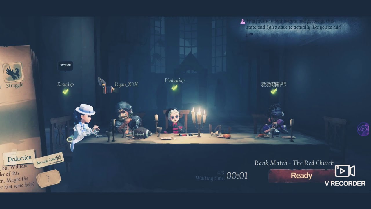 IDENTITY V: Rank Match Gameplay - YouTube