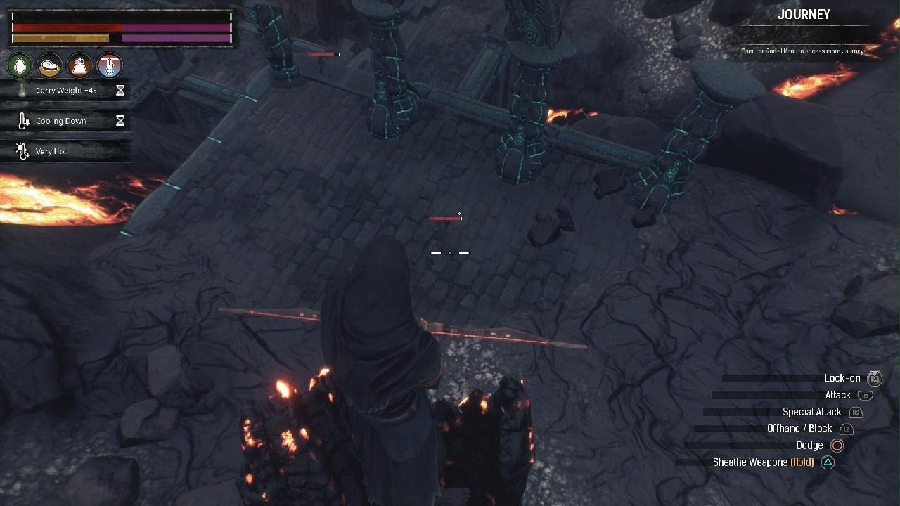 Conan Exiles_Master sorcerer RP - Casual skywalk over volcano - YouTube