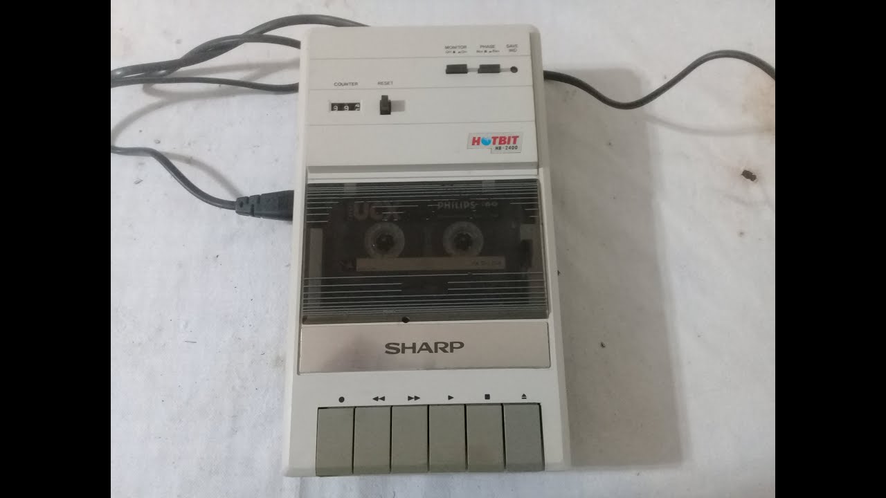 Manutenção no gravador HotBit Sharp HB 2400 - YouTube