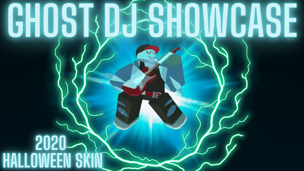 Showcasing the ghost dj skin (Tower Defense Simulator) Roblox - YouTube