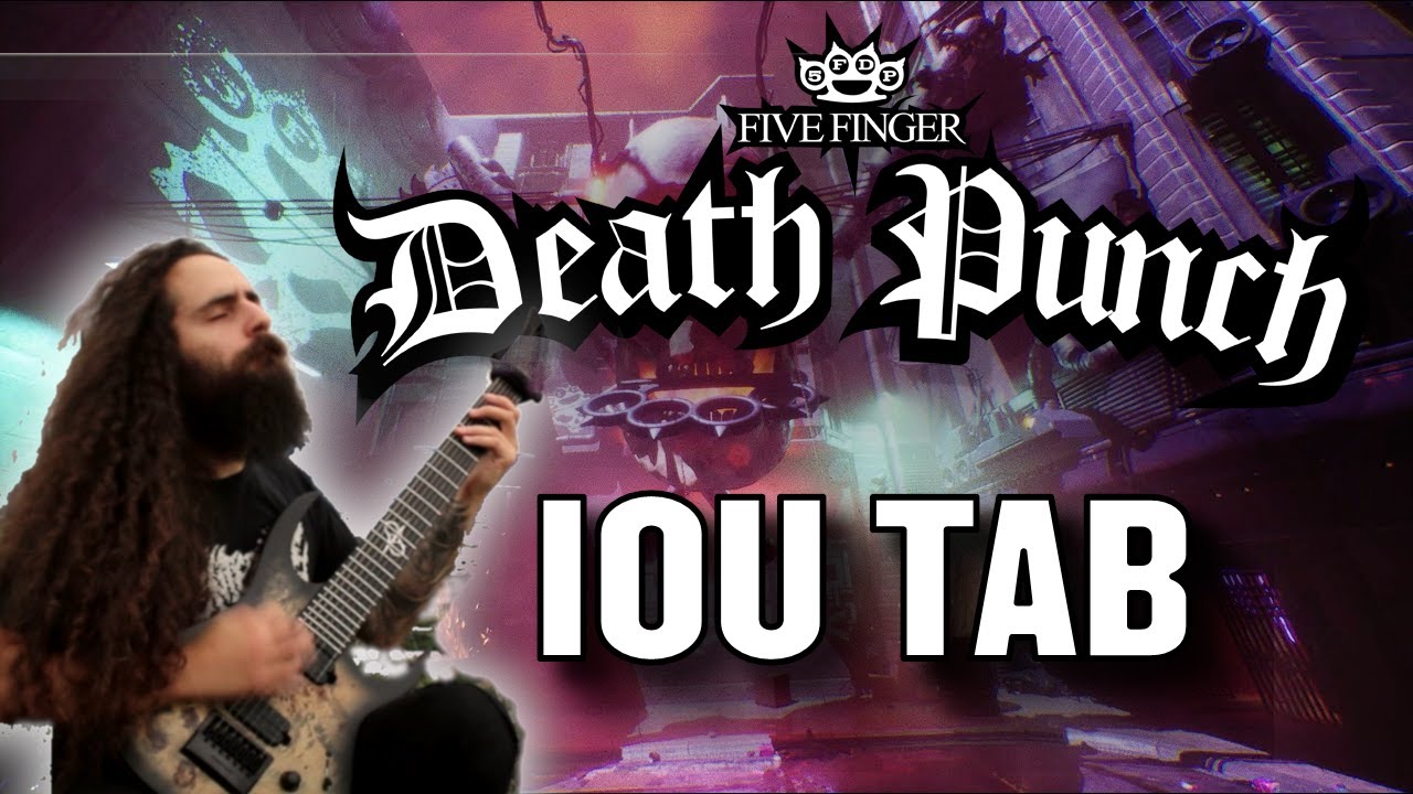 Five Finger Death Punch | IOU (Solo Cover + TAB) - YouTube