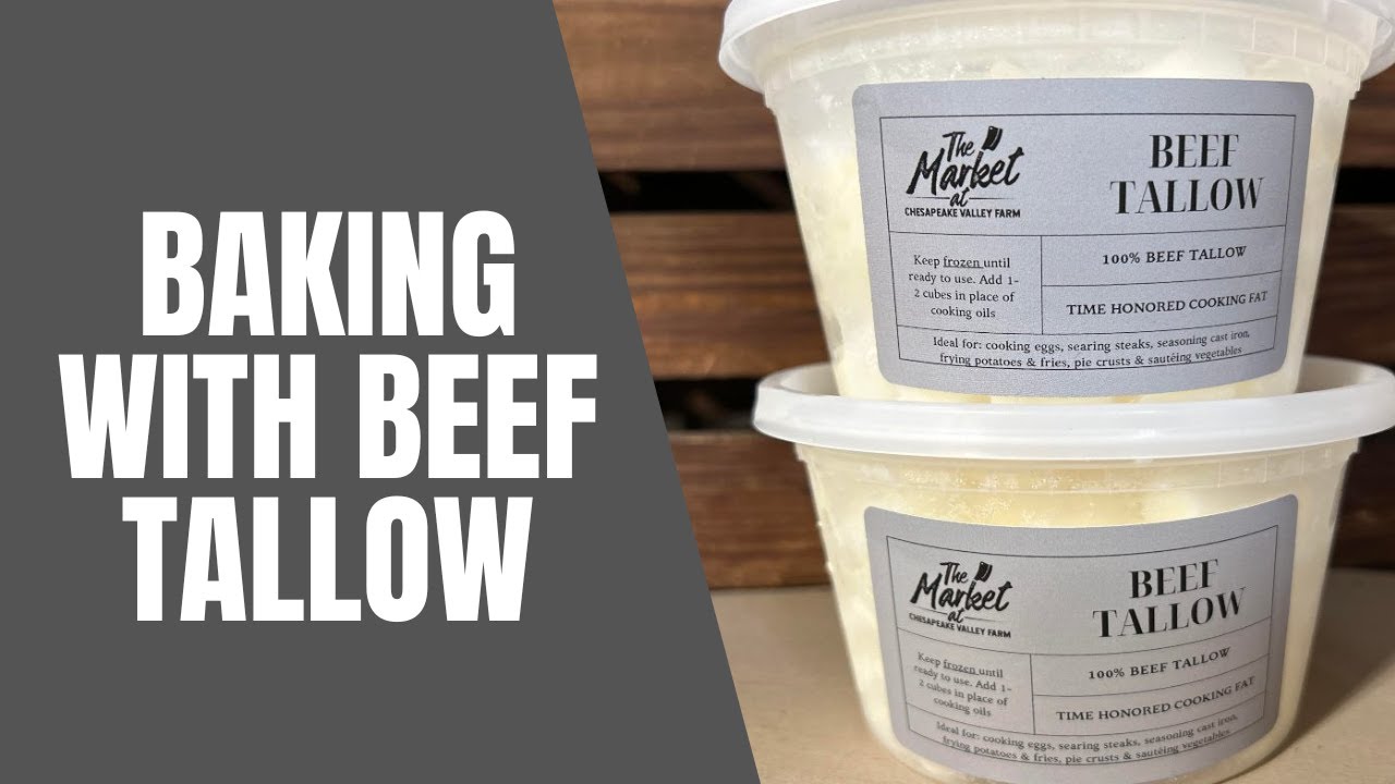 Baking with Beef Tallow - YouTube