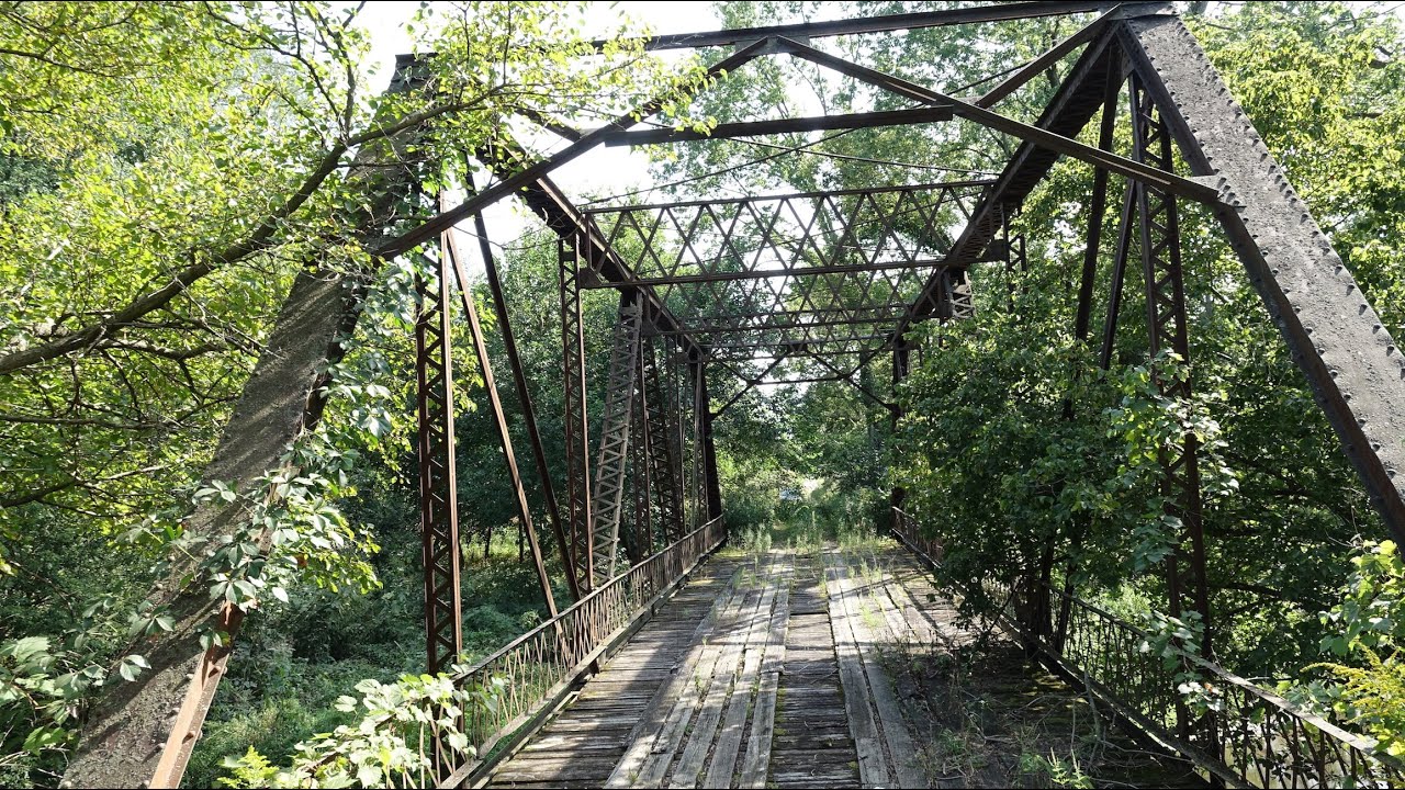 Abandoned Coal Creek Phantom Bridge, Aylesworth, Indiana, Did You Ever ...