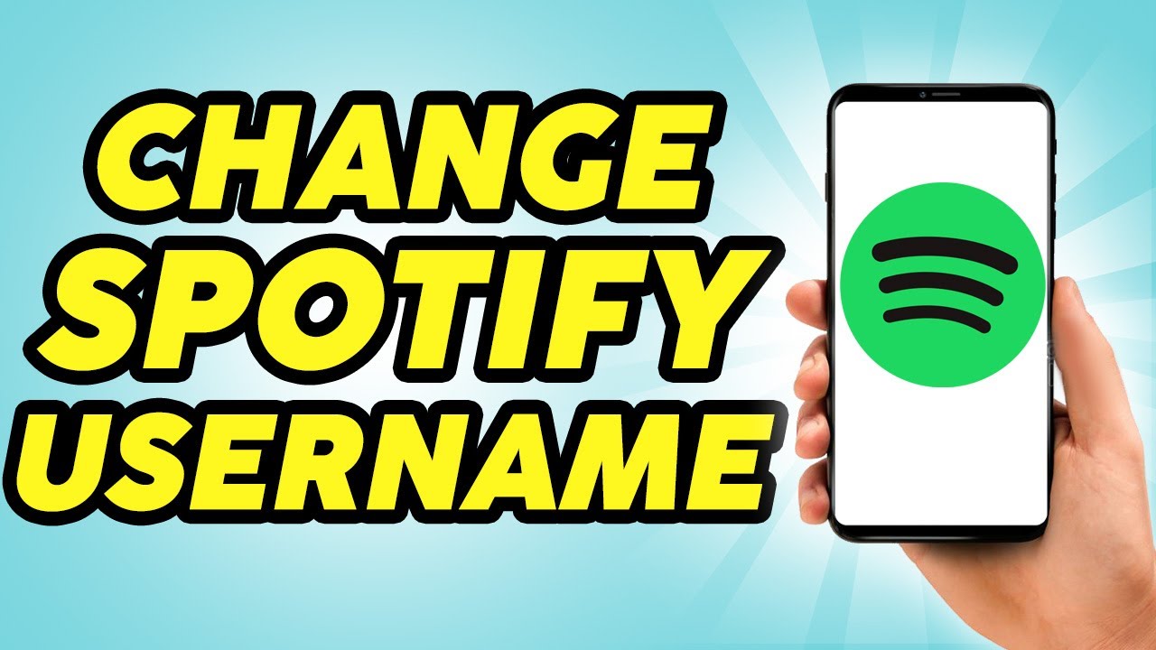 How to Change Spotify Username - Step by Step - YouTube