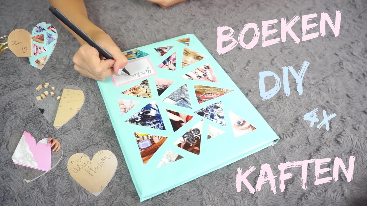 DIY - BOEKEN KAFTEN #foreverschool Forever Jade - YouTube