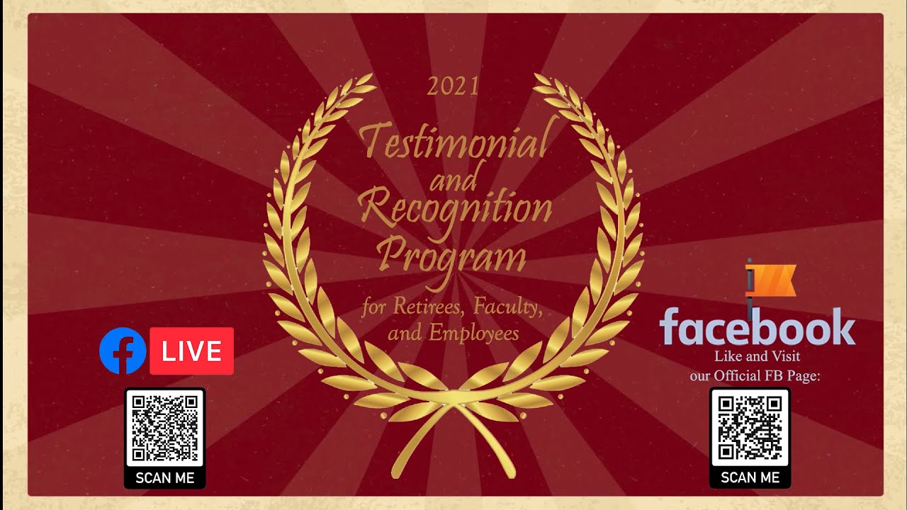 Testimonial and Recognition Program 2021 - YouTube