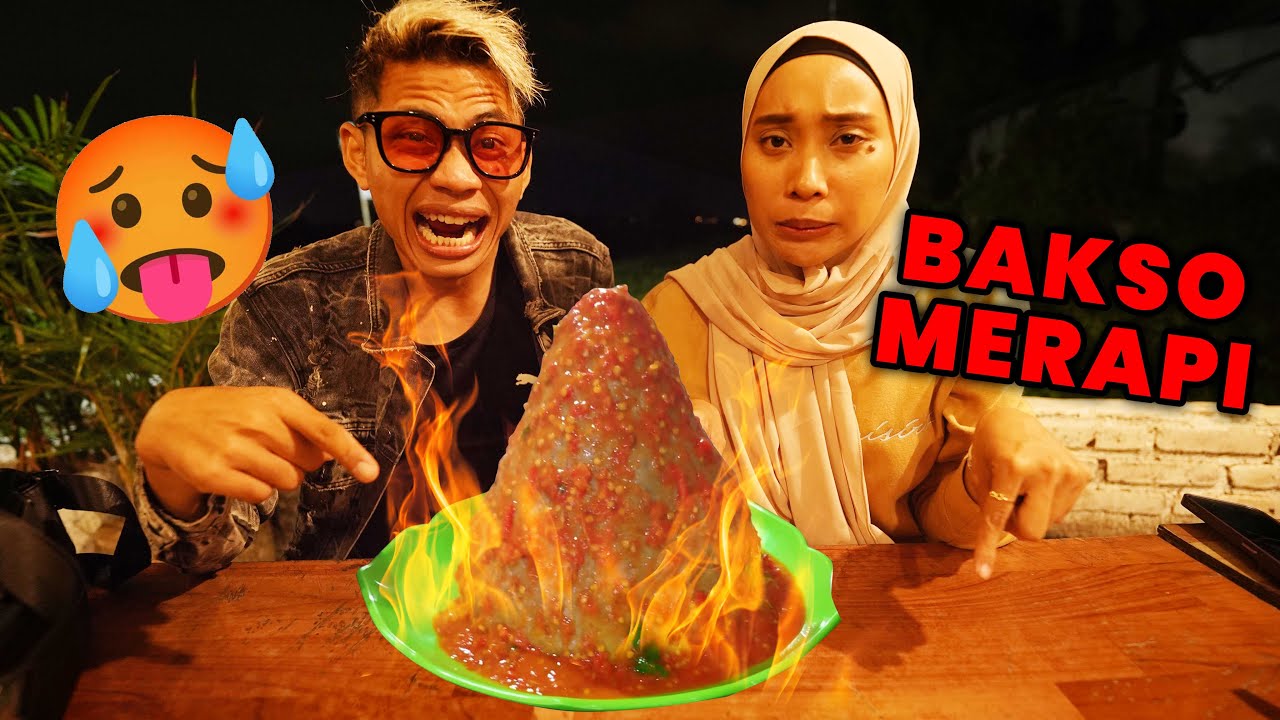 MUKBANG BAKSO MERAPI!! PEDASNYA BIKIN LAMBUNG TERBAKAR!! - YouTube