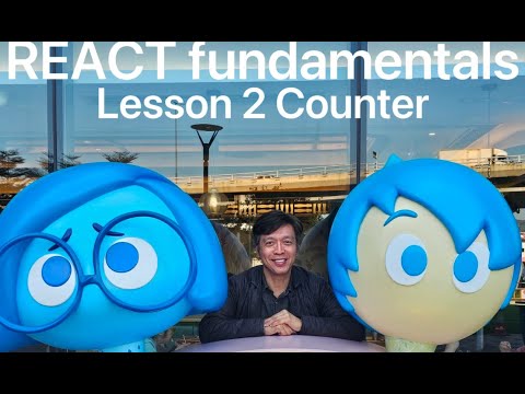 React fundamentals: Lesson 2_counter - YouTube