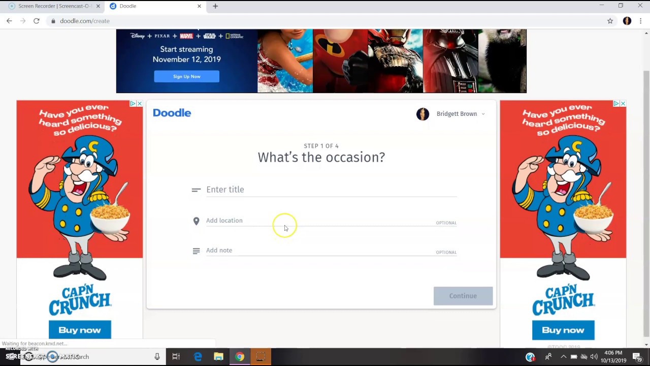 How to make a meeting with doodle - YouTube