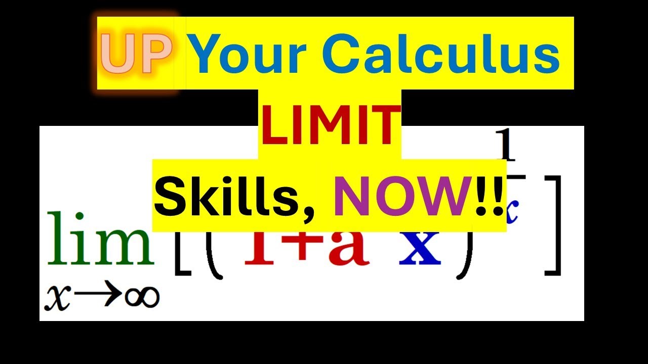 Can you find this limit with a variable base and variable exponent ...
