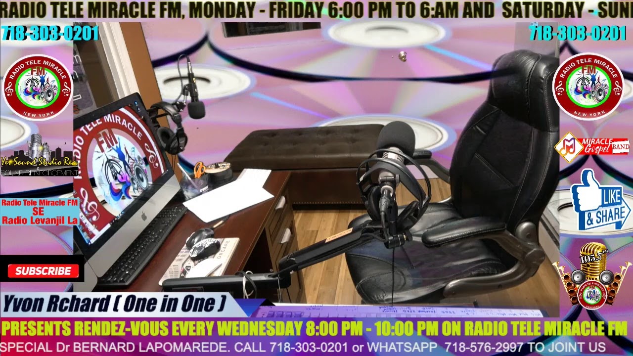 RADIO TELE MIRACLE FM LIVE STREAMING - YouTube