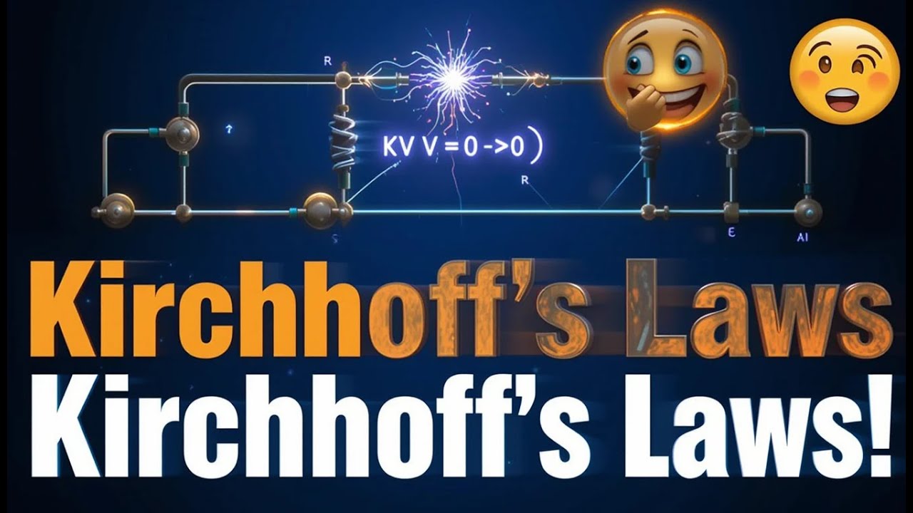 Kirchhoff’s Laws in Electrical Circuits | KVL & KCL Explained ...