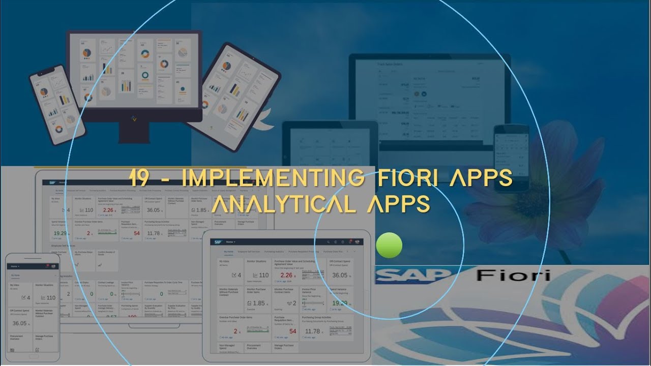 19 - IMPLEMENTING FIORI APPS - ANALYTICAL APPS - YouTube