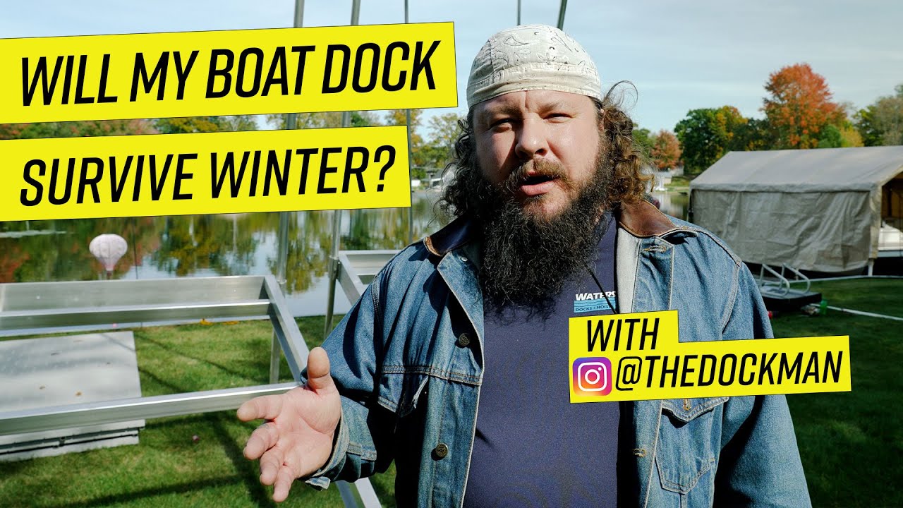How to Make Your Boat Dock Survive Winter with The Dockman - YouTube