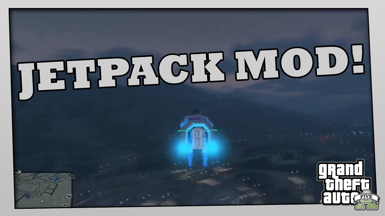 GTA 5 - Jetpack Gameplay! Neue Jetpack MOD | GTA Bester MOD | Aimix ...
