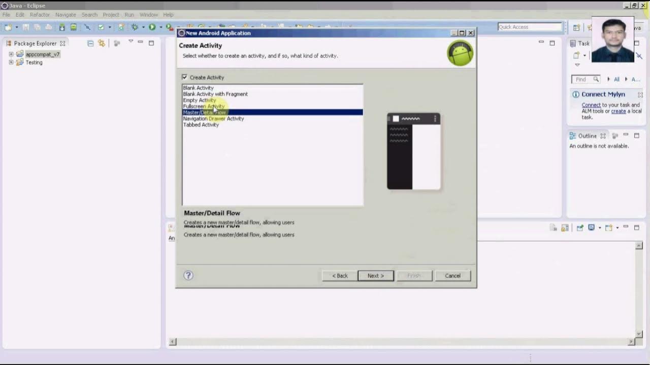 How to create a simple android (Hello World) Application (Easy way) - YouTube