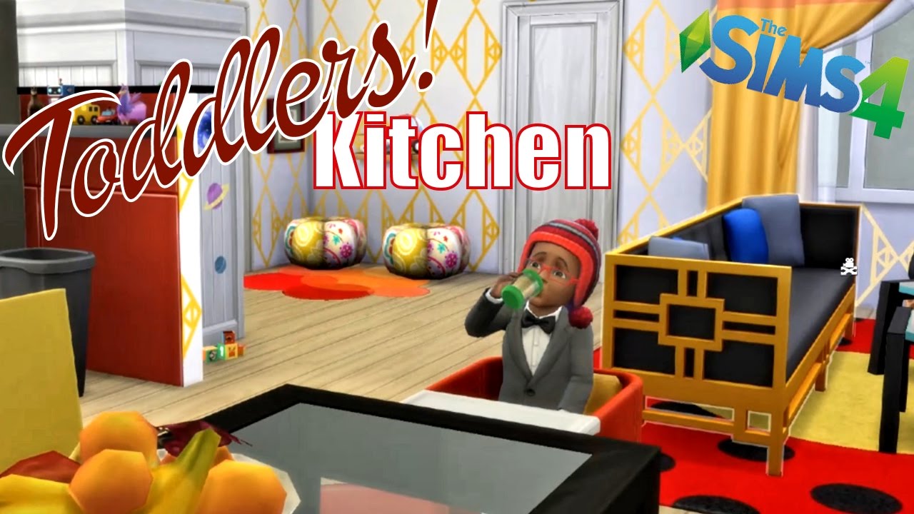 The Sims 4: TODDLERS KITCHEN - YouTube