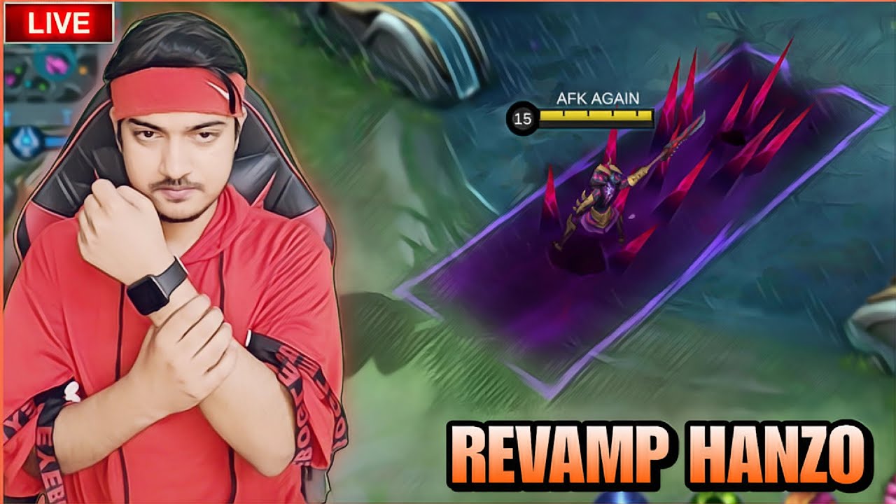 REVAMP HANZO GAMEPLAY ~ MLBB LIVE - YouTube