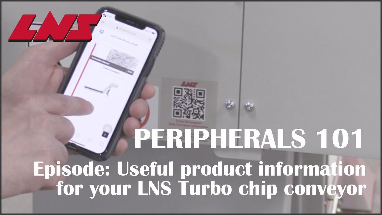 LNS Turbo Chip Conveyor QR Code - YouTube