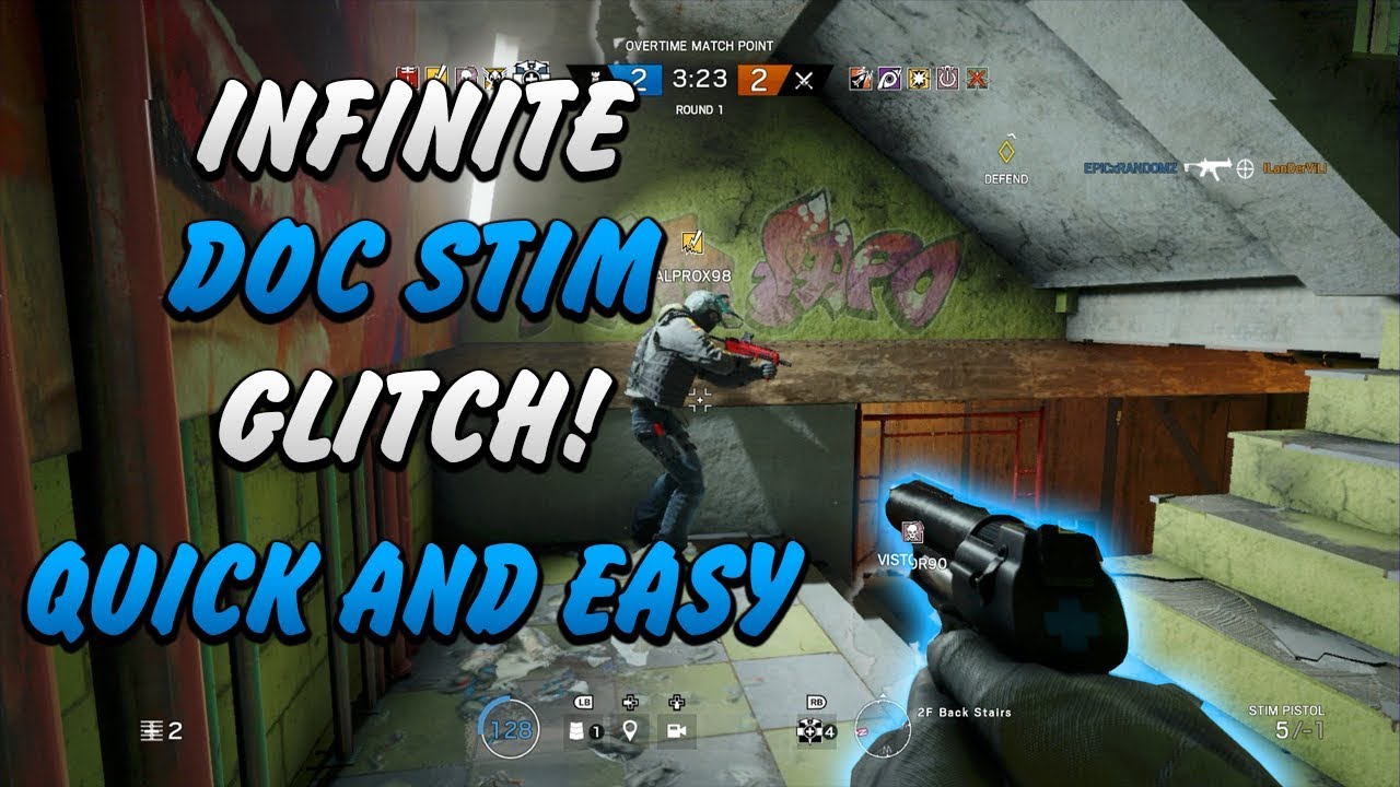 FASTEST Infinite Doc Stim Glitch Method!!! *Working* | Rainbow Six ...
