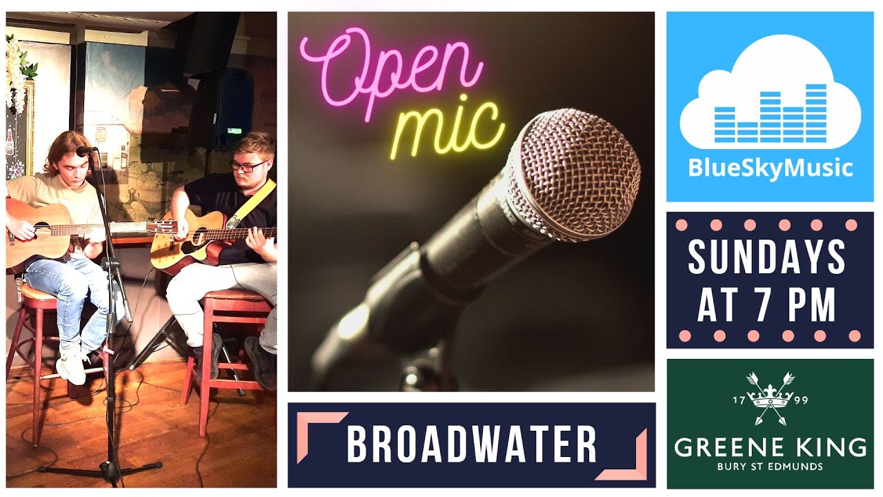 Open mic at the Broadwater 24/07/2022 - YouTube