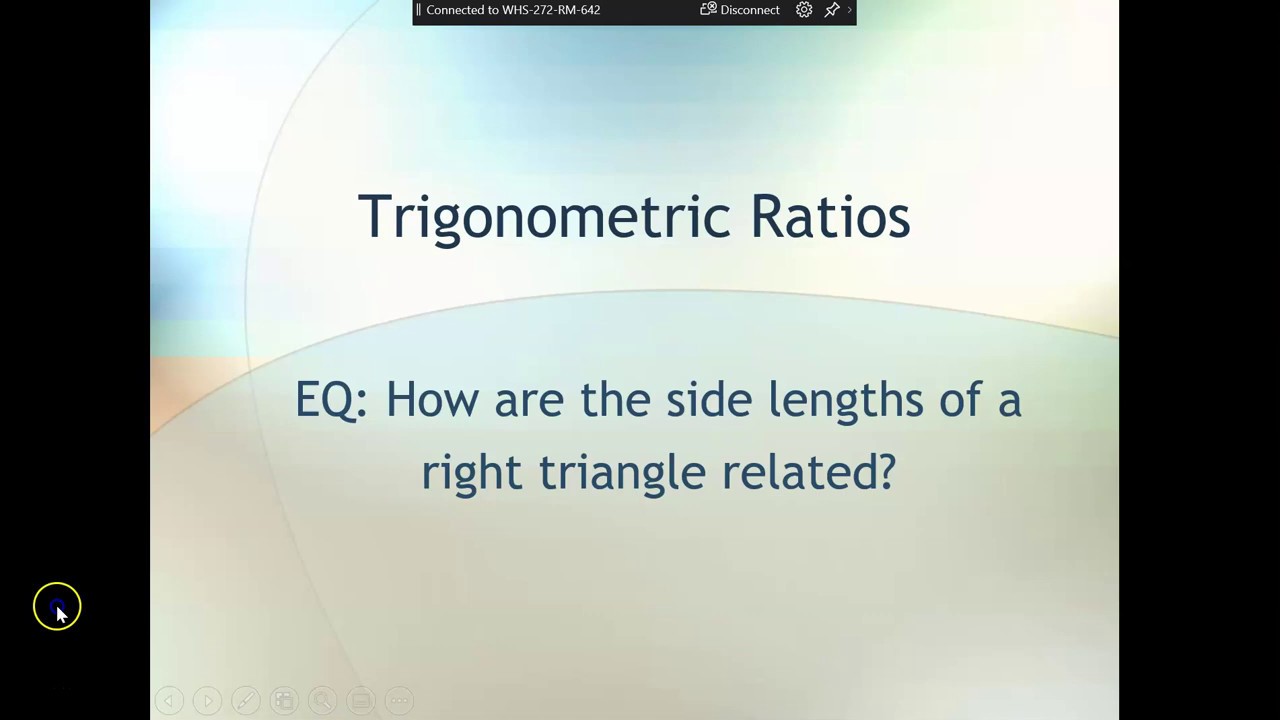Trigonometric Ratios - YouTube