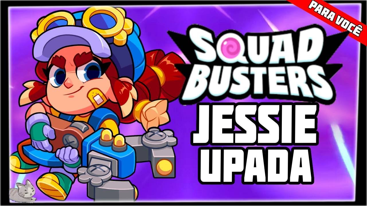MODIFICADORES MANEIROS E UPANDO A JESSIE !!!! SQUAD BUSTERS !!! - YouTube