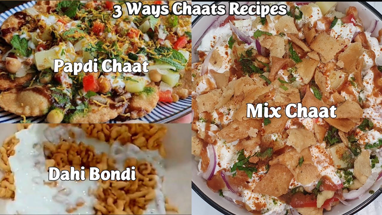 3 Street Style Chaat Recipes That Have Won Our Heart And Tummies - YouTube
