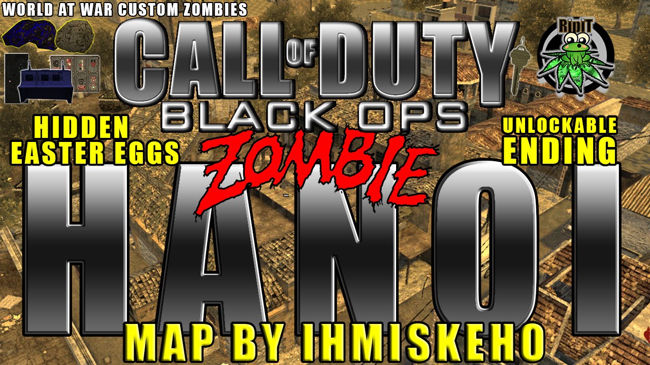 World At War Custom Zombies - Black Ops 1 Hanoi - Unlockable Ending ...