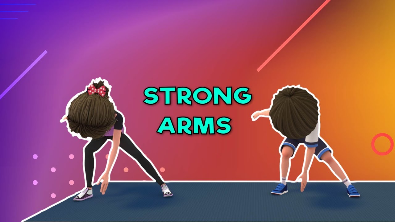 STRONG ARMS & CORE: UPPER BODY AND BELLY EXERCISES FOR KIDS | Kids ...