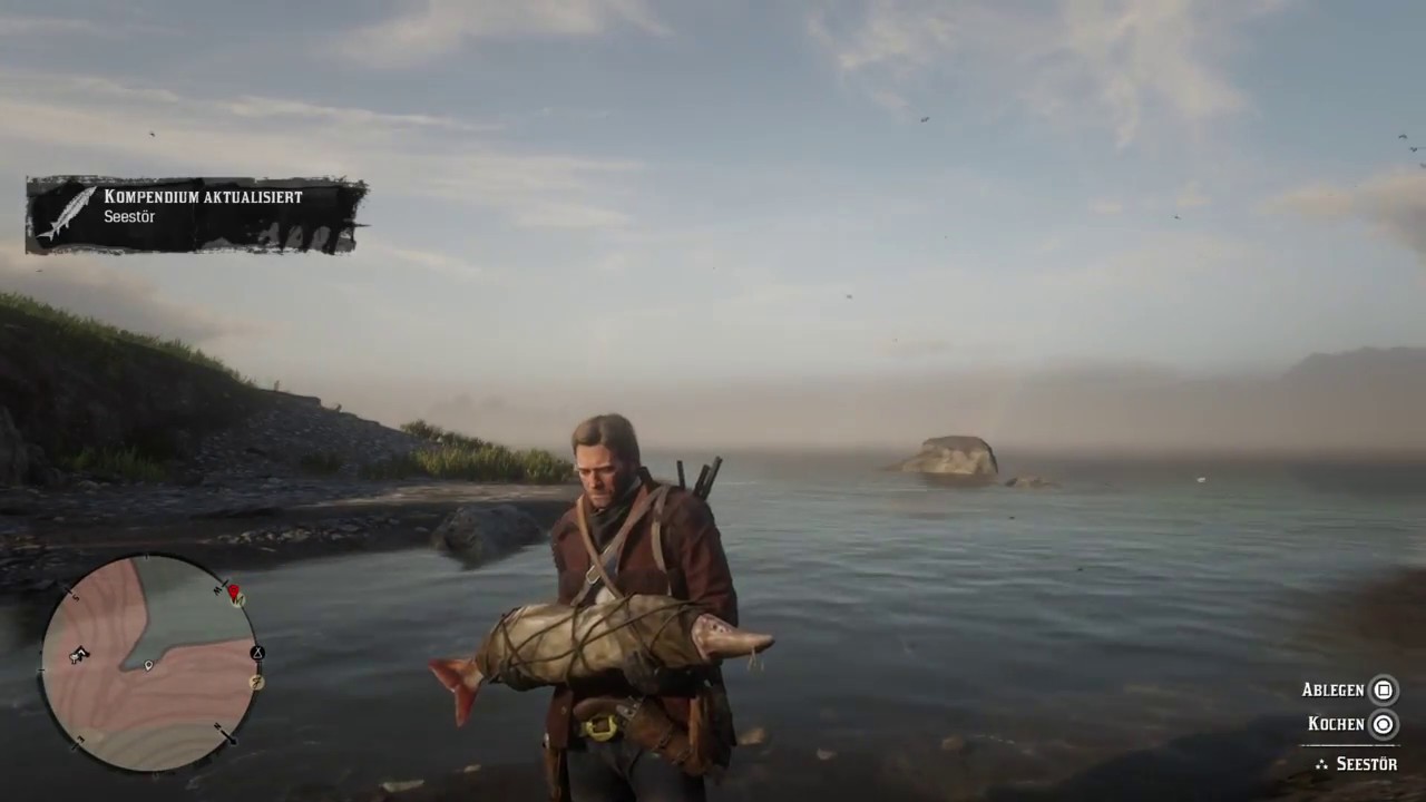How to fish - Red Dead Redemption 2 - YouTube
