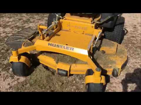 Hustler X-ONE Review How to use Commercial Zero Turn Lawn Mower Quick ...