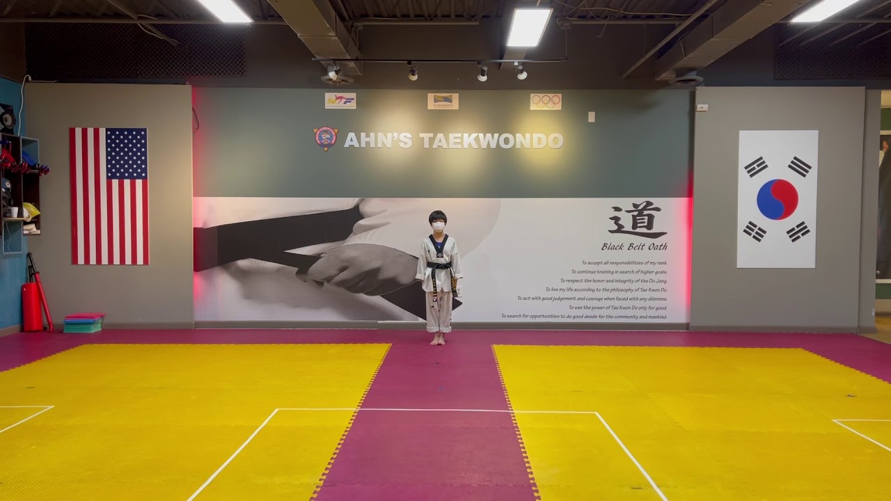 Taekwondo Poomsae Koryo - 1st Degree Black Belt Form - YouTube