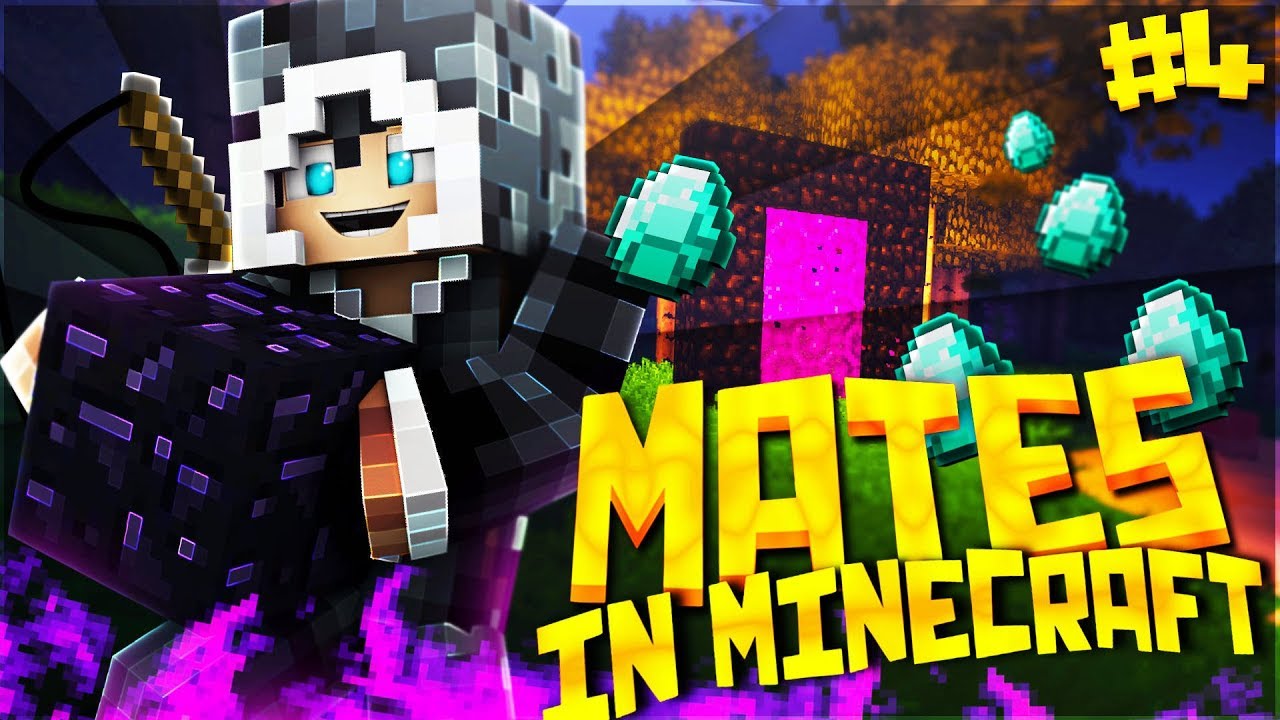 MATES IN MINECRAFT - IL PORTALE DEL NETHER NON FUNZIONA? - DIAMANTI E ...