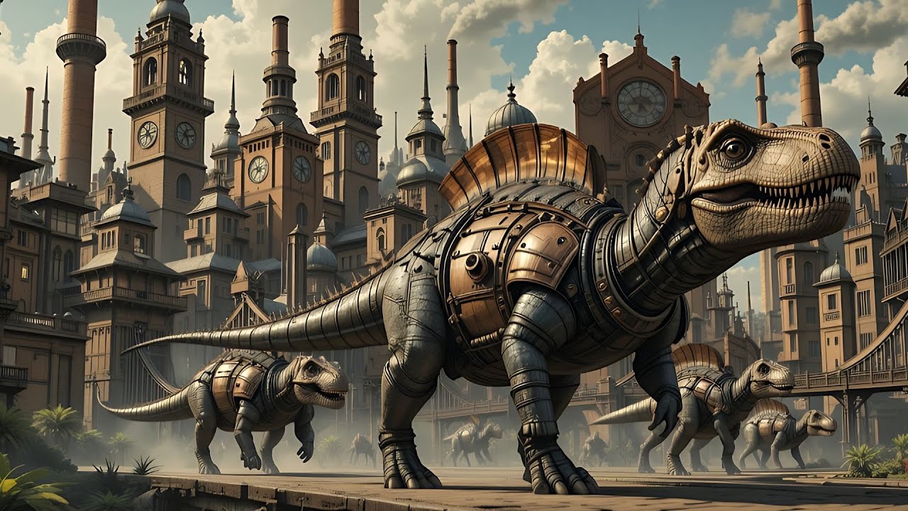 Jurassic Punk: The Rise of Steampunk Dinosaurs - YouTube