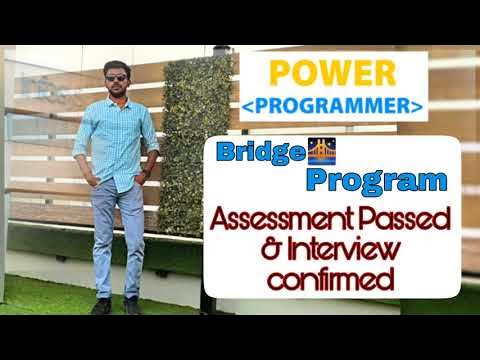 BRIDGE PROGRAM INFOSYS||POWER PROGRAMMER|| INFOSYS|| Bridge Program ...