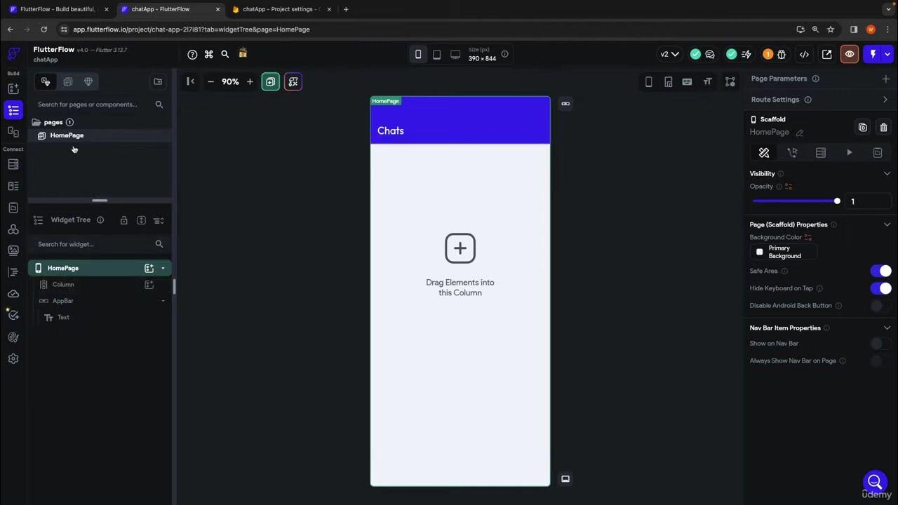 Authentication of Pages using Flutterflow - YouTube