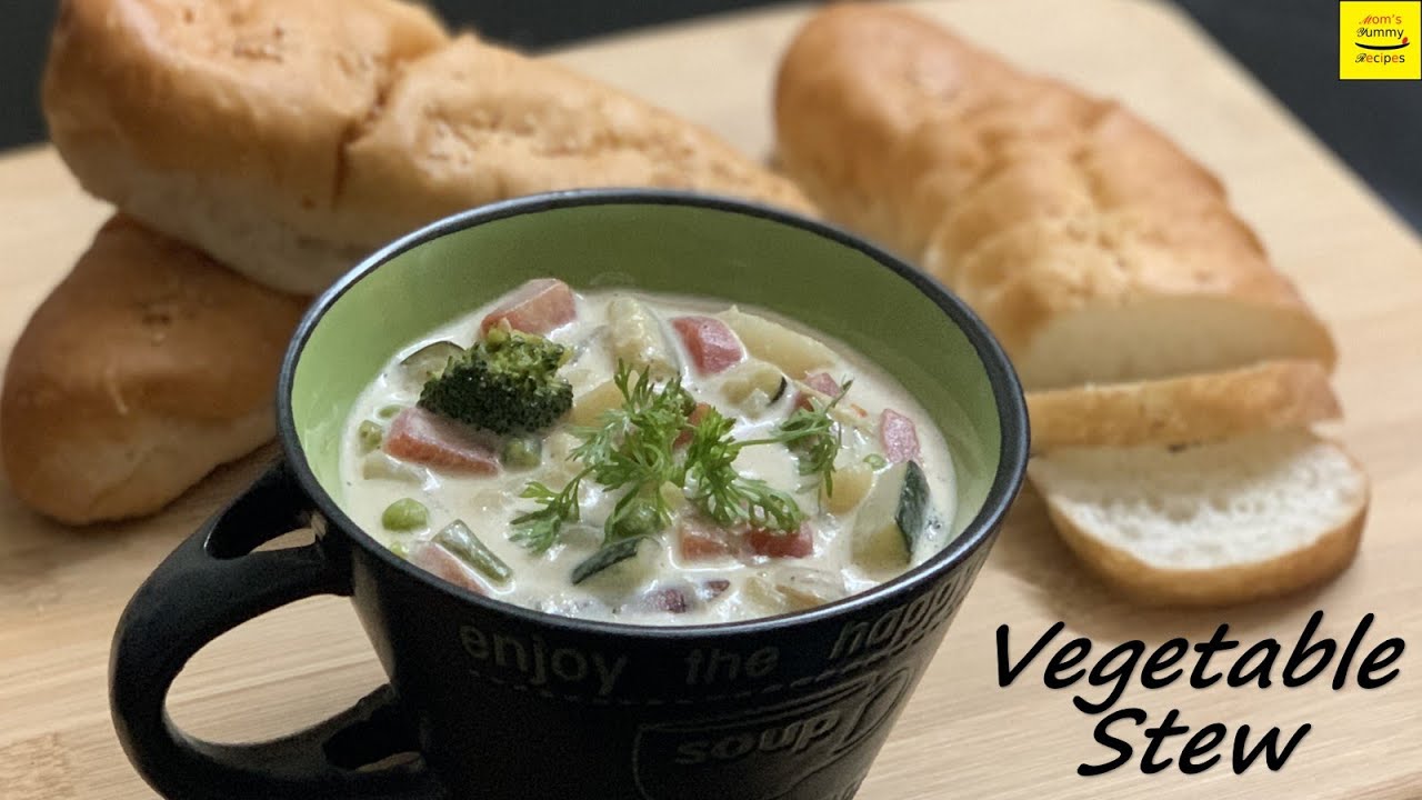 Coconut Vegetable Stew Recipe - Vegetable Stew Kerala Style - Easy Veg ...