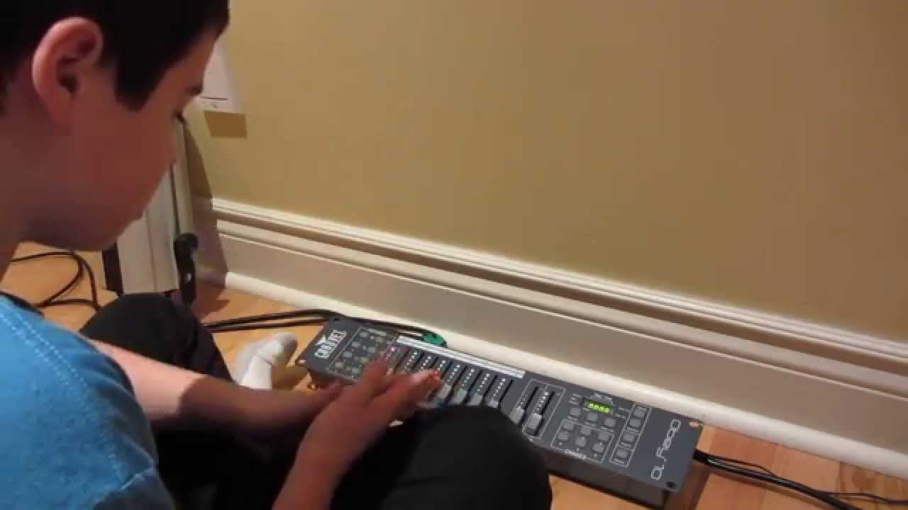 The Basics of the Chauvet Obey 10 DMX Controller | Simillion - YouTube