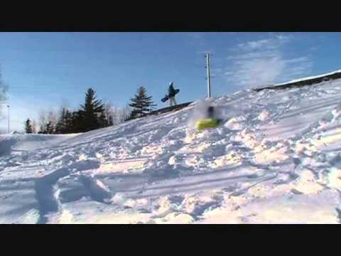 snowboard faceplant fail - YouTube