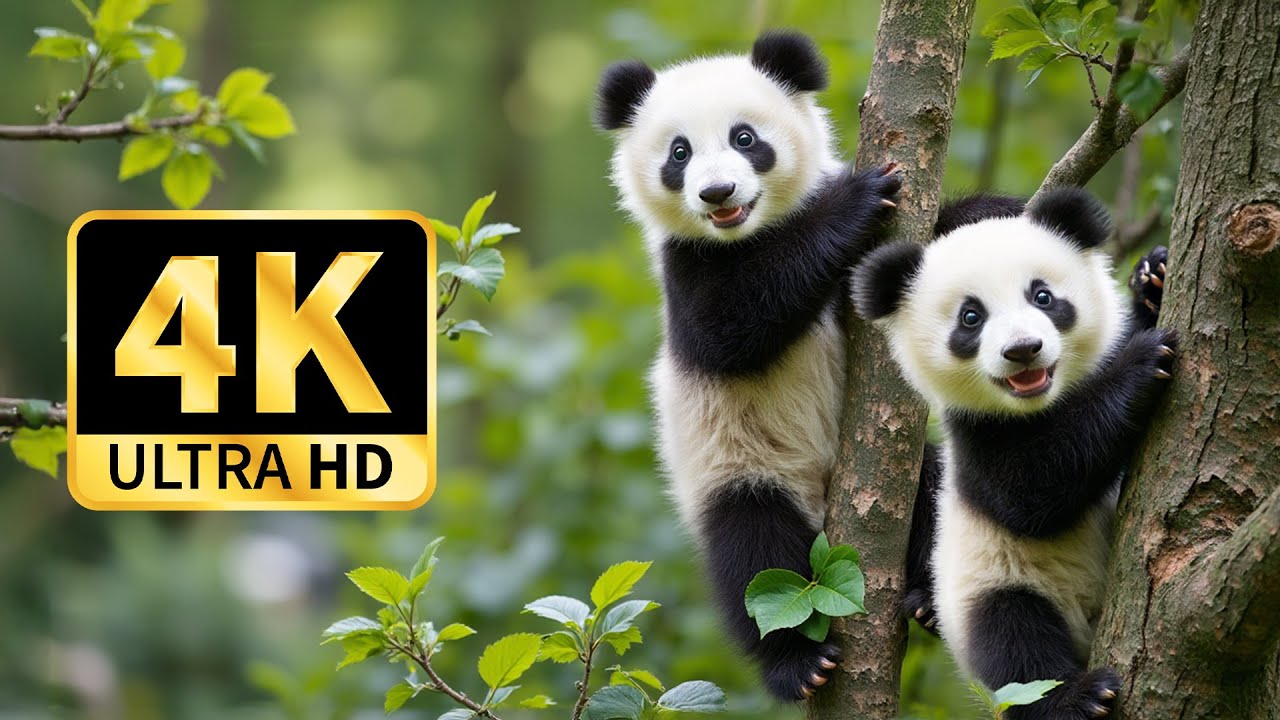 BABY ANIMALS 4K 🌿Explore Amazing Wildlife | Beautiful Animal Scenes ...