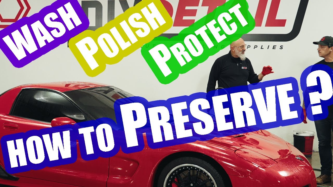 How to deep clean & POLISH an old Corvette! - YouTube