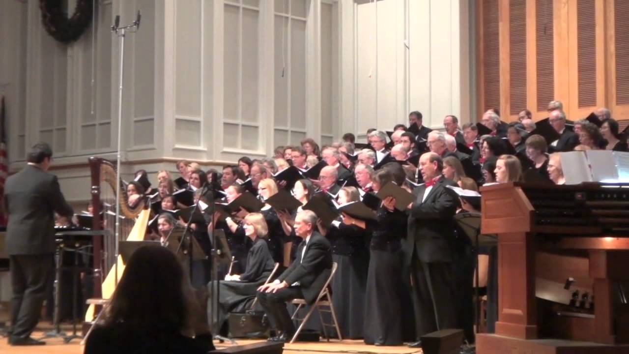 A Christmas Carol by Travis Whaley, Fairfax Choral Society - YouTube
