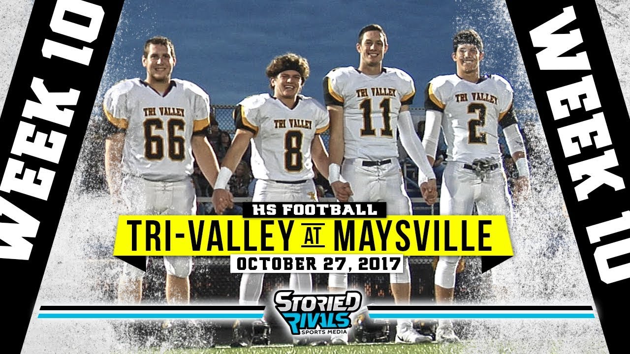 HS Football | Tri-Valley at Maysville [10/27/17] - YouTube