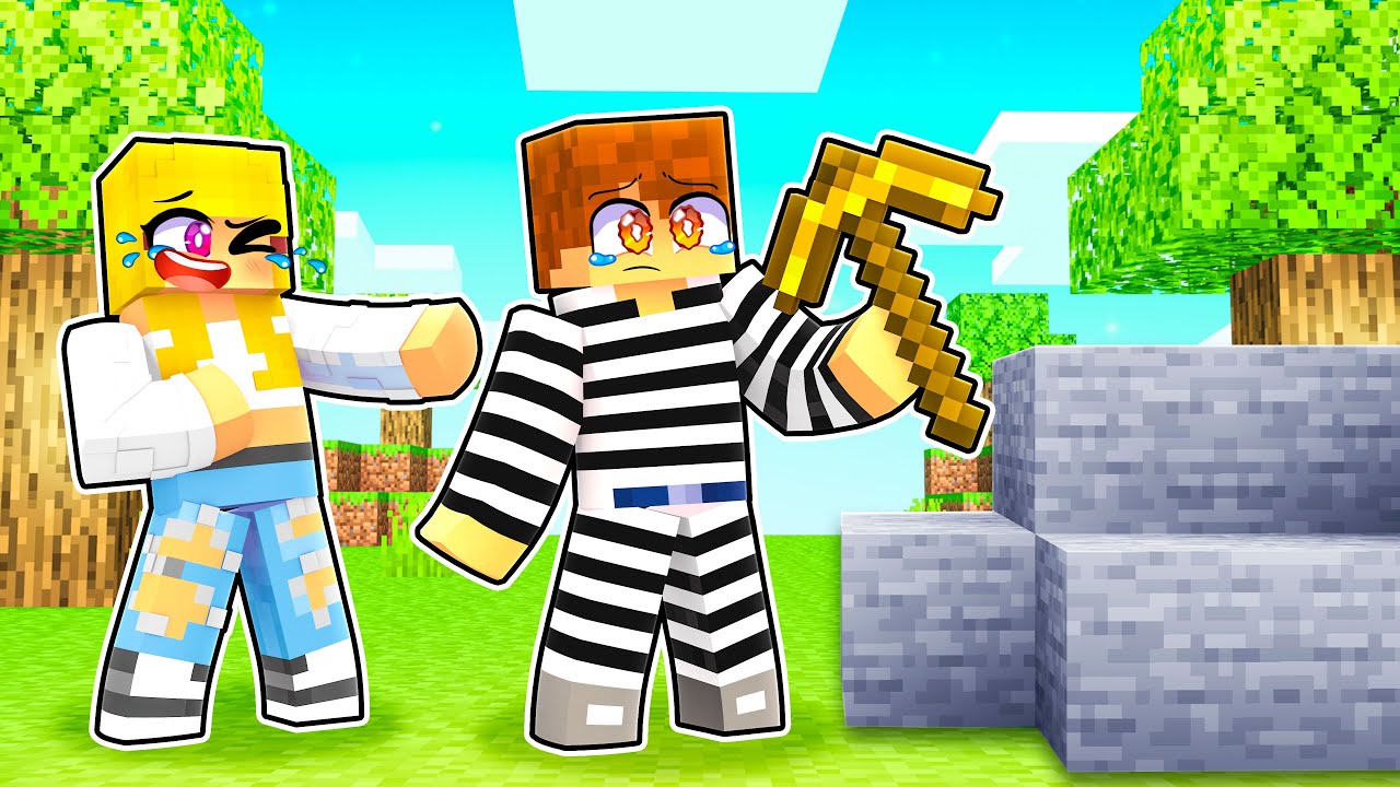 ZOSTAŁEM NIEWOLNIKIEM MOJEJ DZIEWCZYNY NA 24 GODZINY w Minecraft! - YouTube