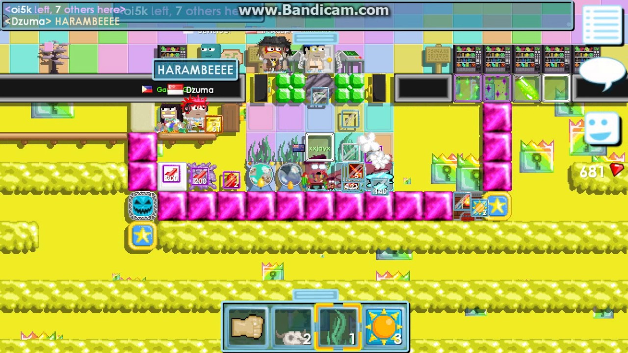 Growtopia using 2 super fireworks - YouTube