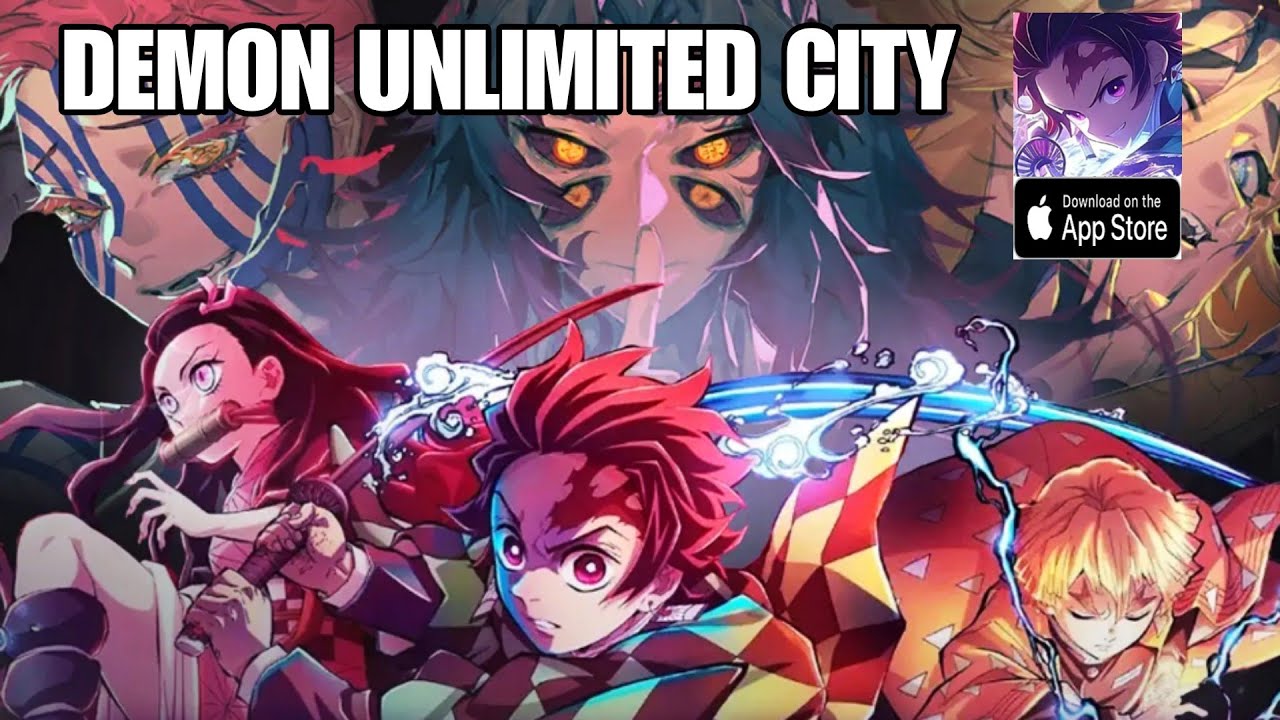 Demon Unlimited City Gameplay - Demon Slayer iOS Gameplay - YouTube