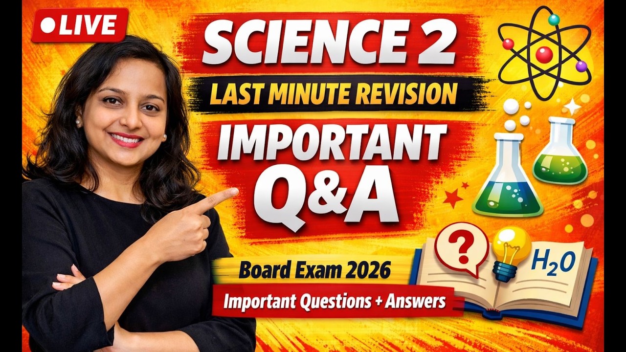 SCIENCE 2 RAPID REVISION PART 1 I CLASS 10 I BOARD EXAM 2026 - YouTube