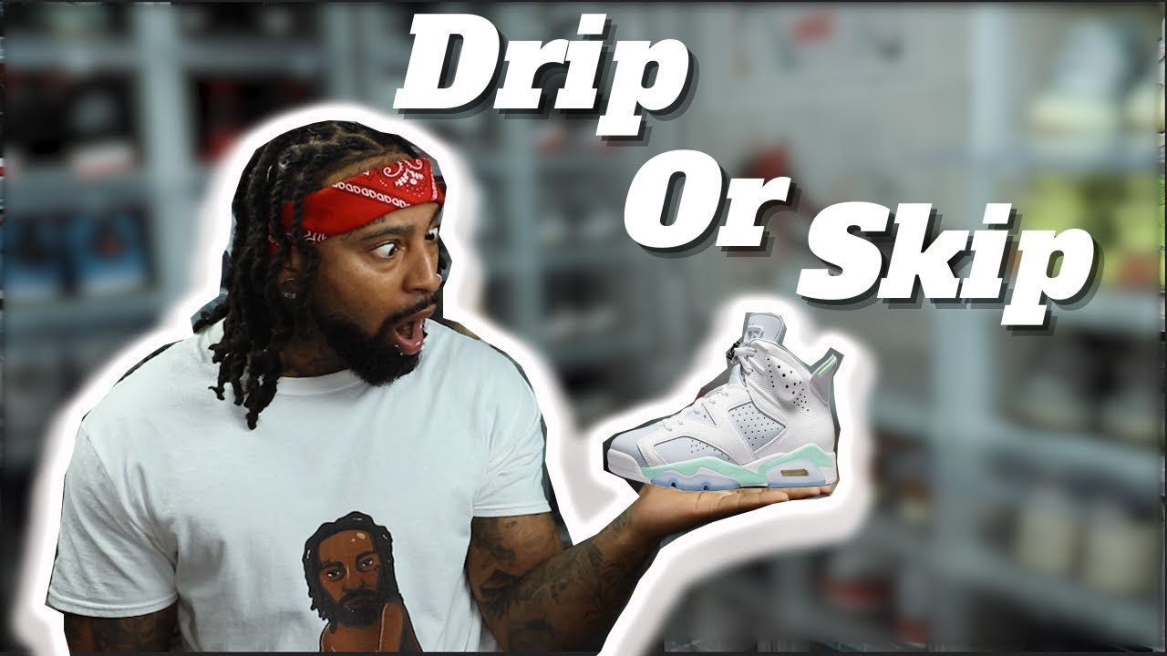 Air Jordan 6 Retro Mint Foam W | Drip or Skip - YouTube