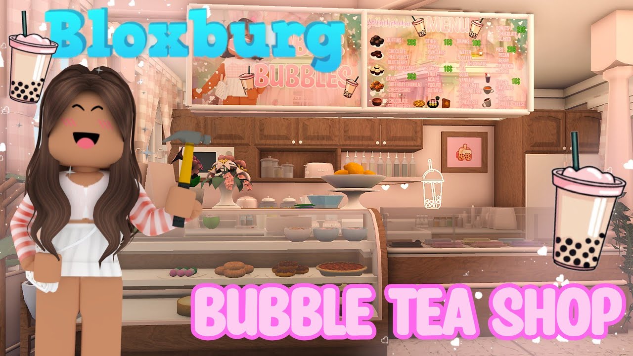 Building a BUBBLE TEA shop in BOBAPORT ! 🏡 | EP 2 - YouTube
